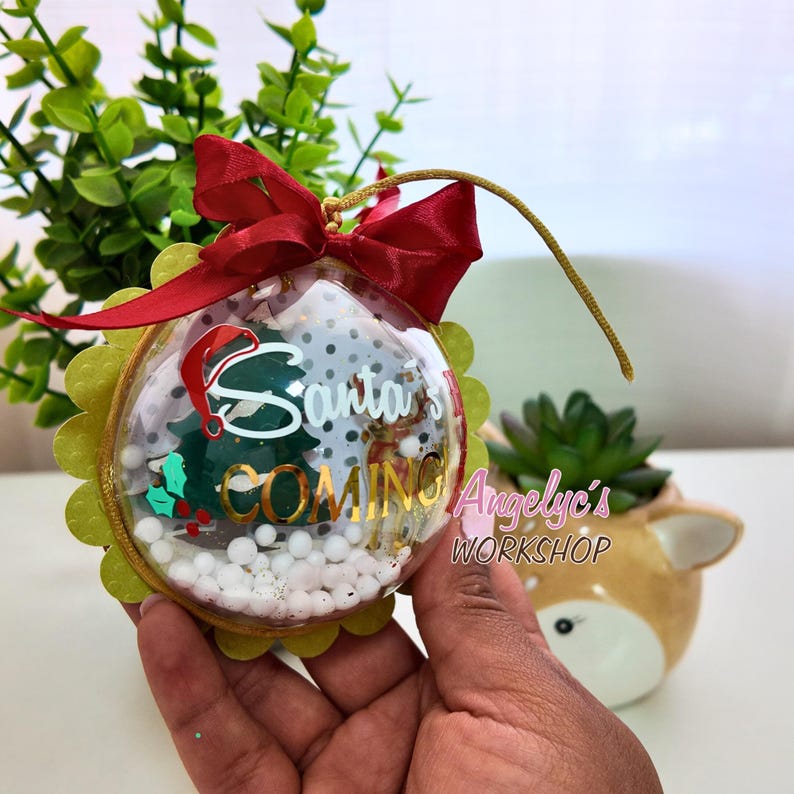 Esfera Navideña & Christmas Sphere - Etsy México