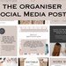 Professional Organizer Social Media Posts, Canva Templates ...