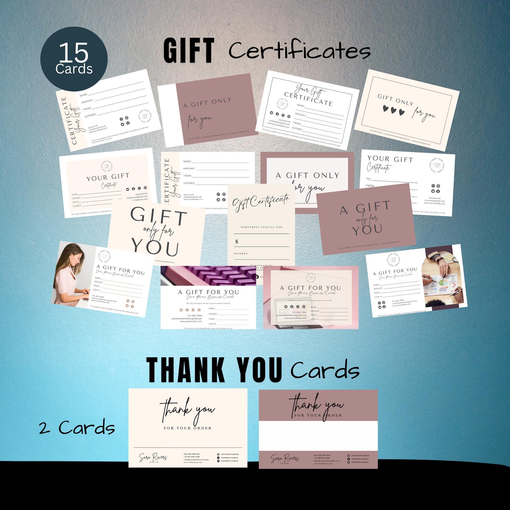 Branding Kit, Brandboards, Loyalty Cards, Business Branding, Gift ...