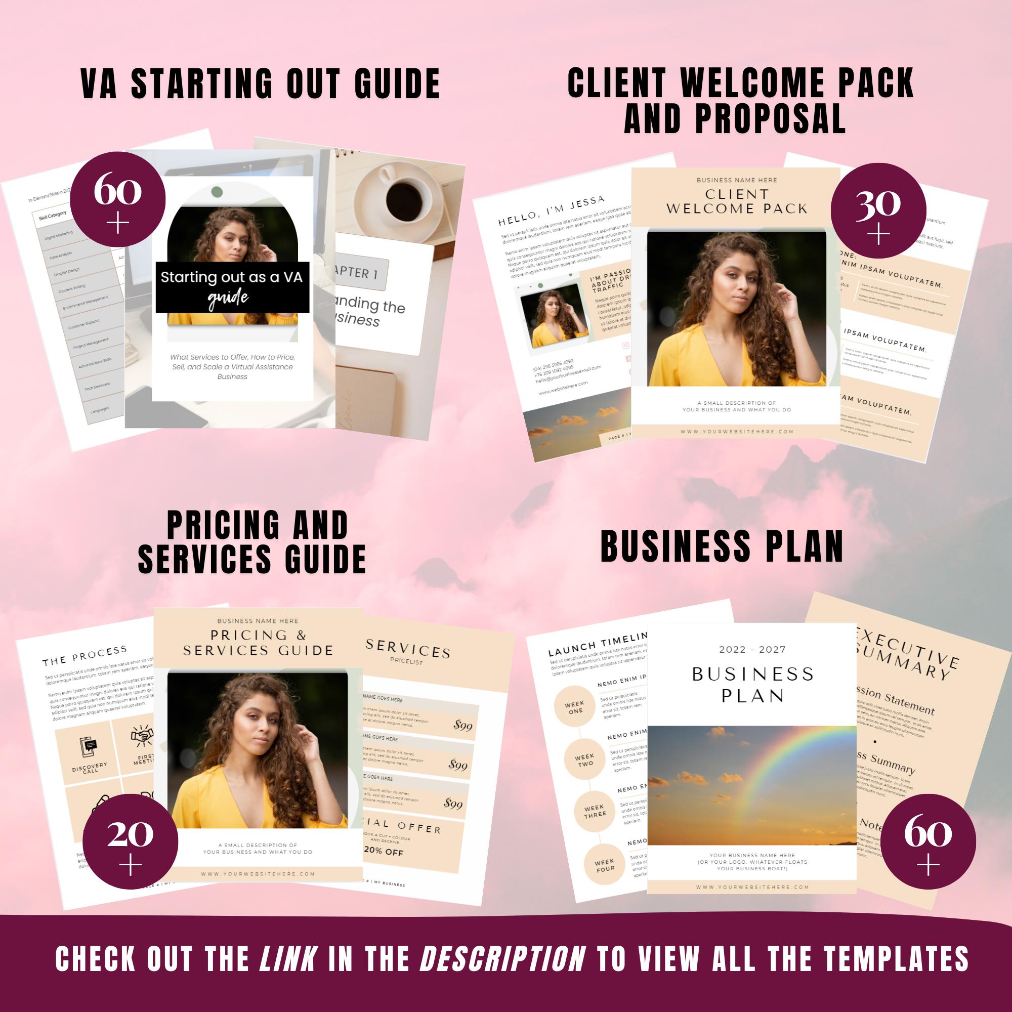 Virtual Assistant Starter Pack, Welcome Pack, Virtual Assistant ...