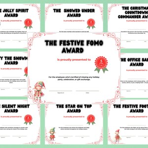 30 Funny Christmas Employee Appreciation Awards, Staff Recognition ...