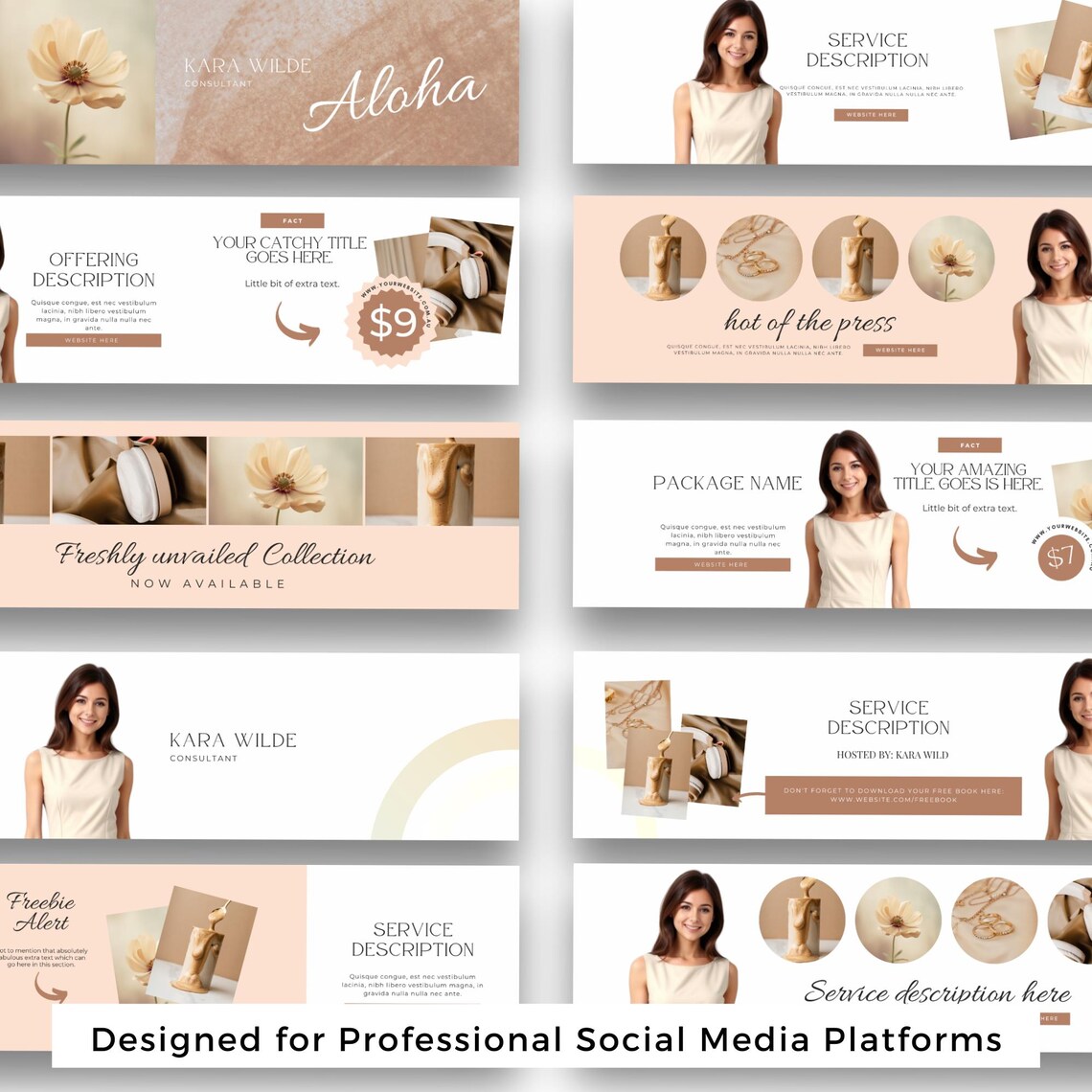 Professional Banners, Professional Platforms Template, Canva Template ...