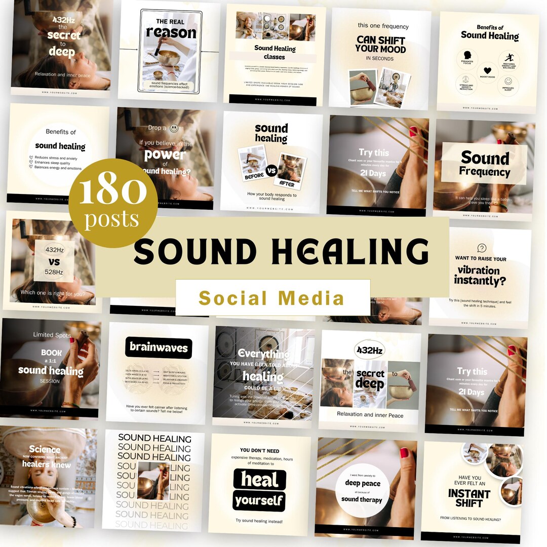 Sound Healing Instagram , Sound Healer Social Media Posts, Sound ...