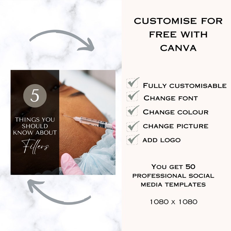Botox and Fillers Social Media, Aesthetic Nursing Posts, Medical ...