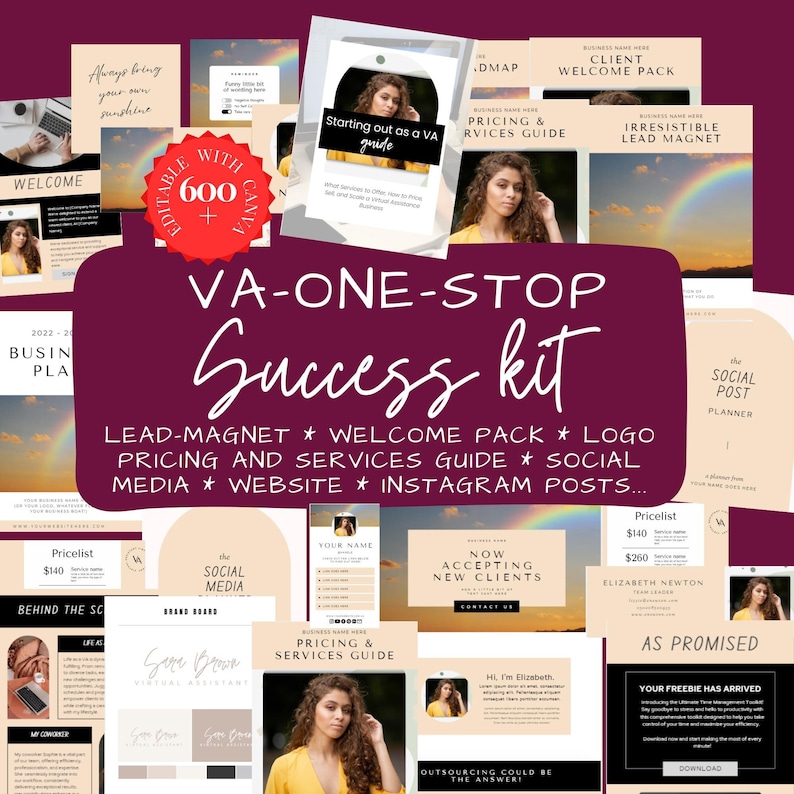 Virtual Assistant Starter Pack, Welcome Pack, Virtual Assistant ...