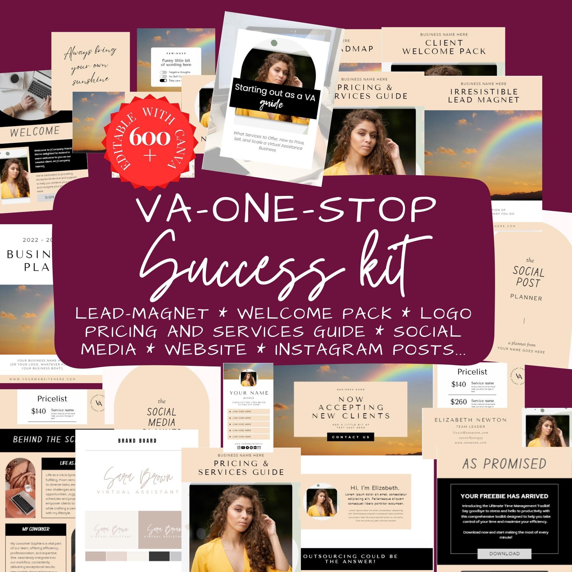 Virtual Assistant Starter Pack, Welcome Pack, Virtual Assistant ...