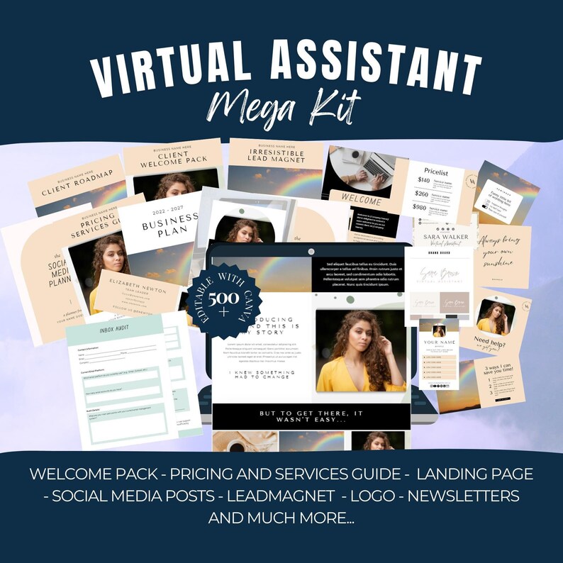500+ Virtual Assistant Mega Kit, Onboarding Template, Client Welcome ...