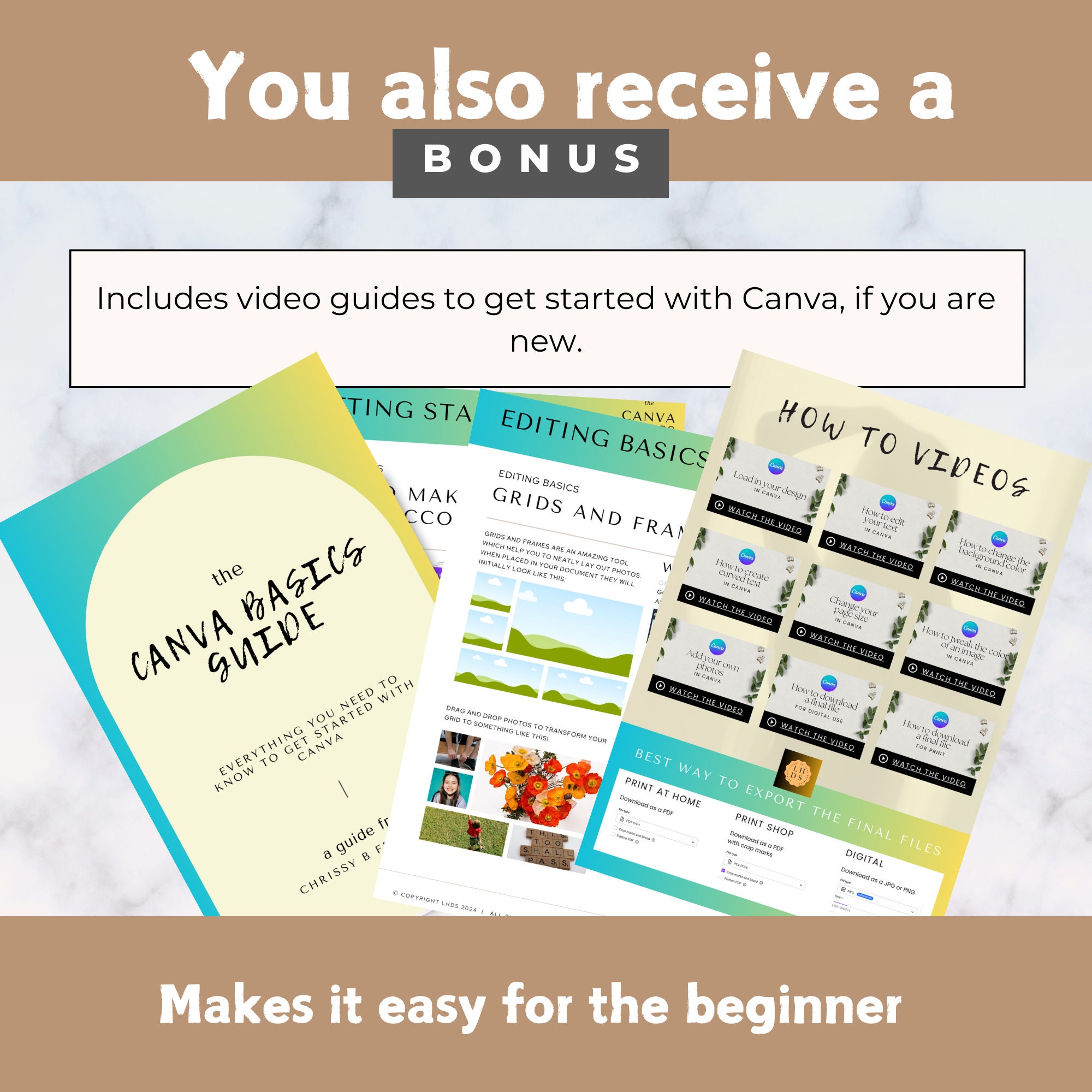 Canva Website Template for Bakery, Cake Website, Landing One Page ...