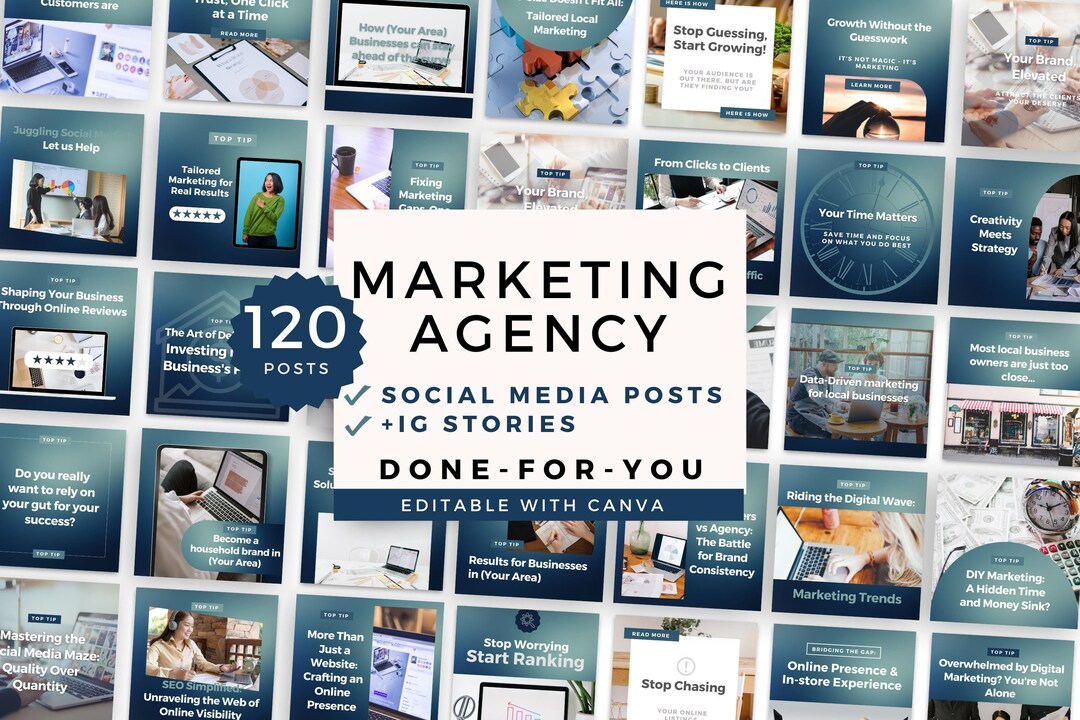 Marketing Agency Social Media Posts, Instagram Stories, Social Media ...