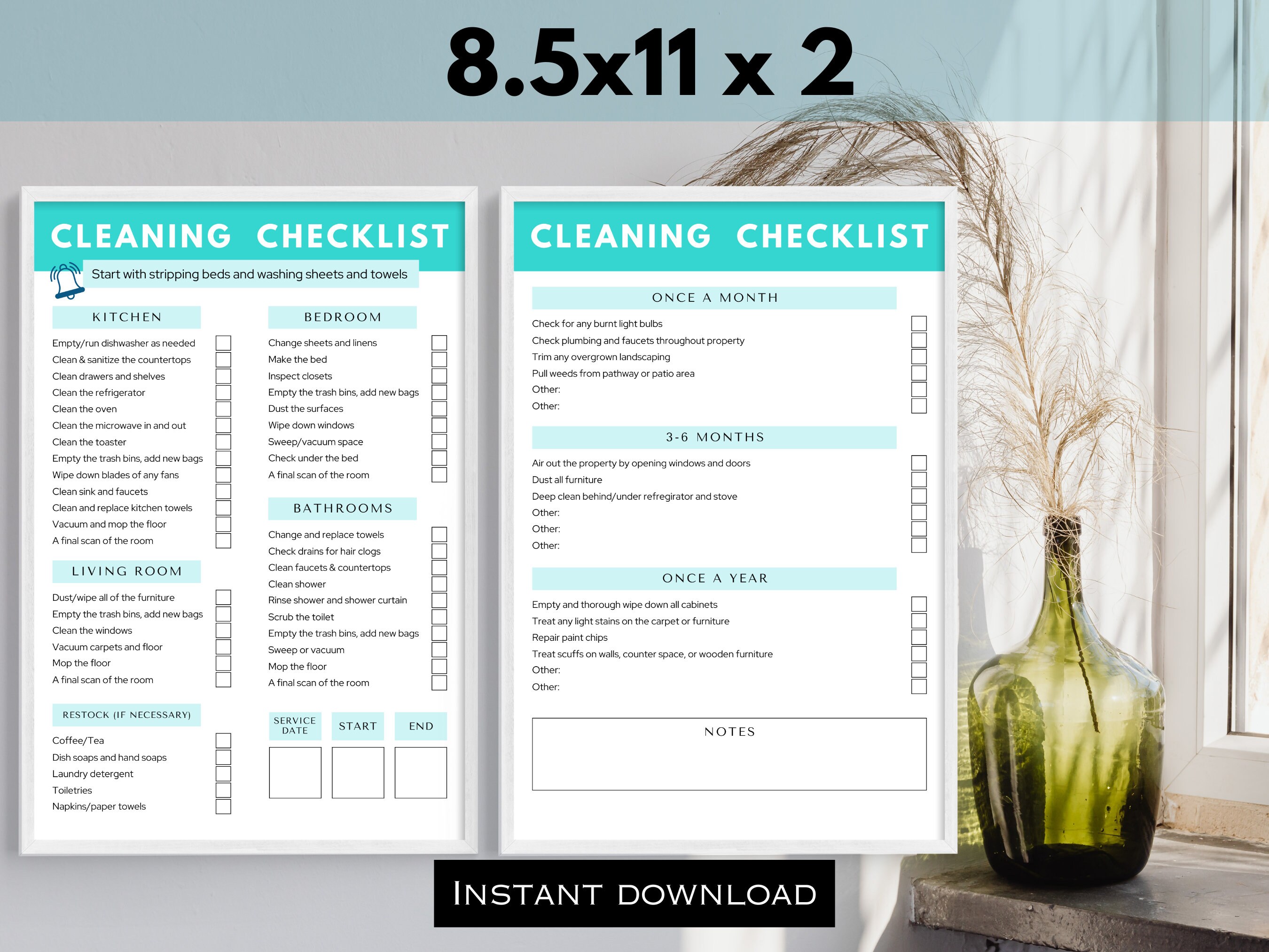 Airbnb Cleaning, Checklists, Airbnb Signs, Vacation Rental List, House ...