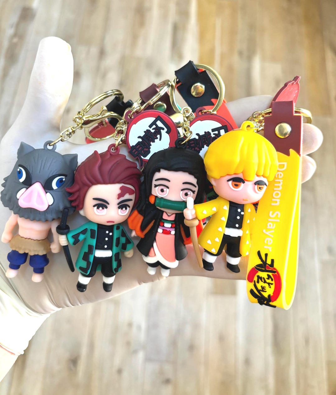 Demon Slayer PVC Keychain High Quality Accessory for Anime Fans and ...