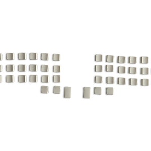 Choc V1 Keycaps - MCC or MBK Convex - POM Material - Etsy