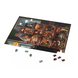 Dollhouse Treasure Jigsaw Puzzle ( 252 or 500-piece) - Etsy