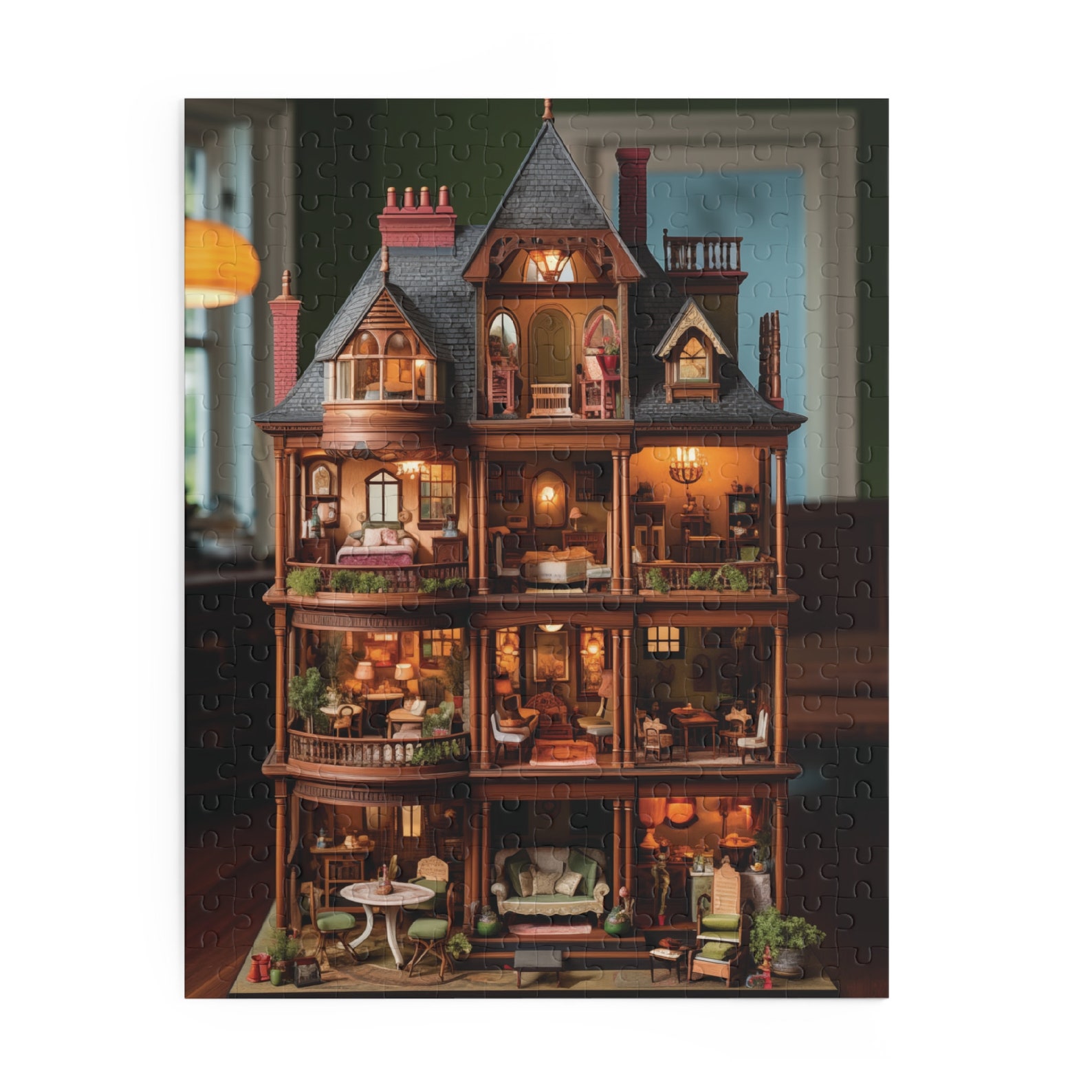 Dollhouse Treasure Jigsaw Puzzle ( 252 or 500-piece) - Etsy