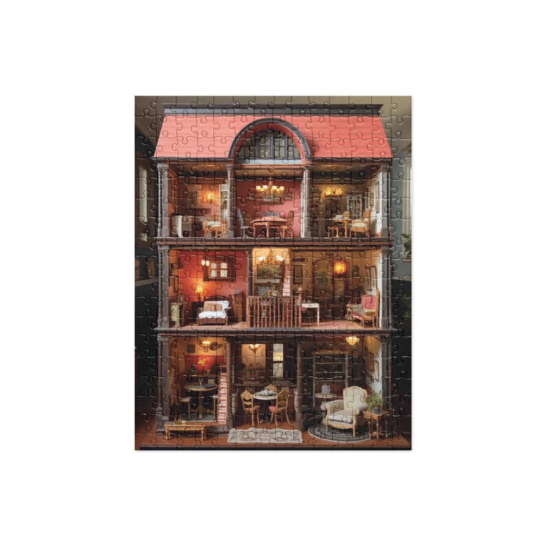 Dollhouse Miniature Bliss Jigsaw Puzzle ( 252 or 500-piece) - Etsy