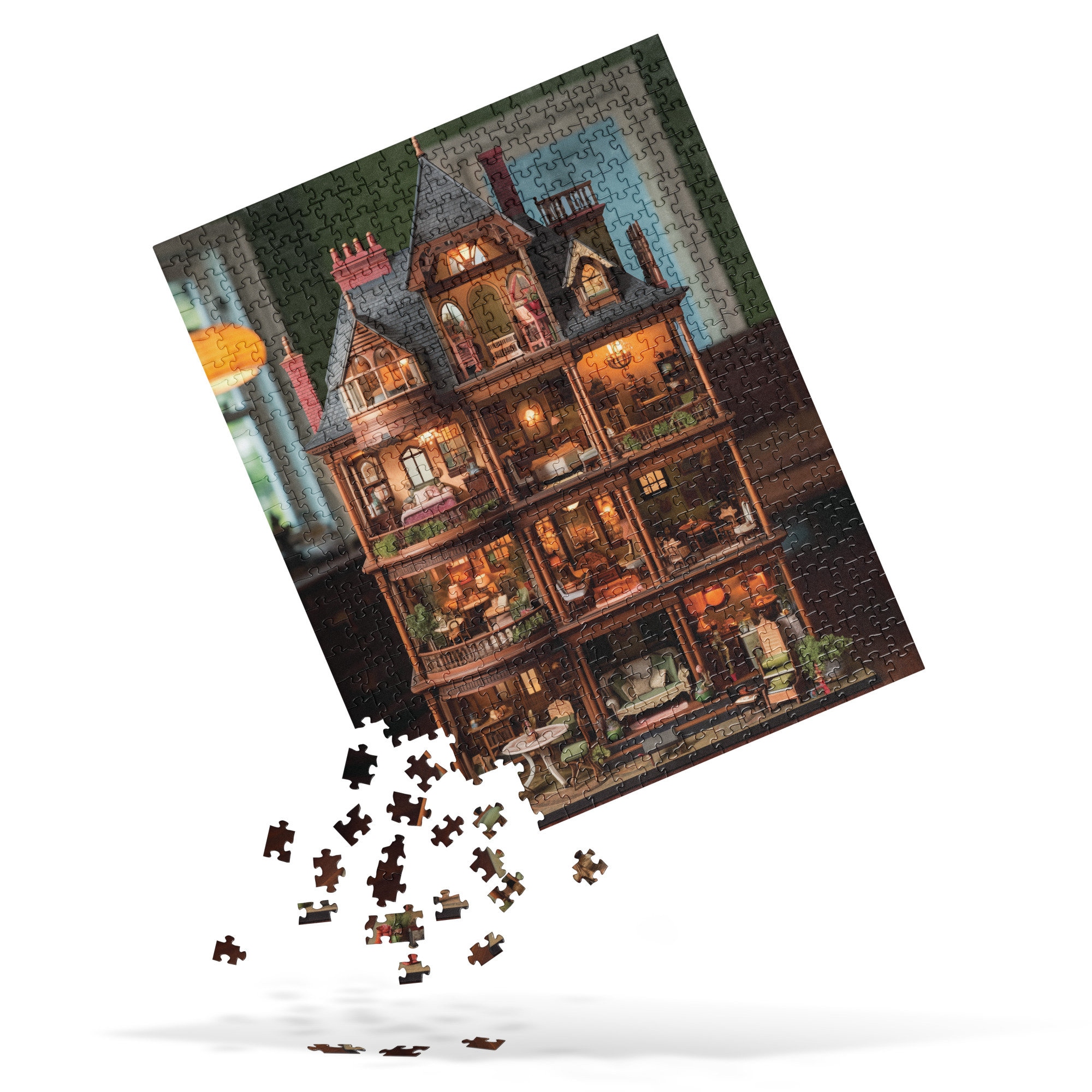 Dollhouse Treasure Jigsaw Puzzle ( 252 or 500-piece) - Etsy
