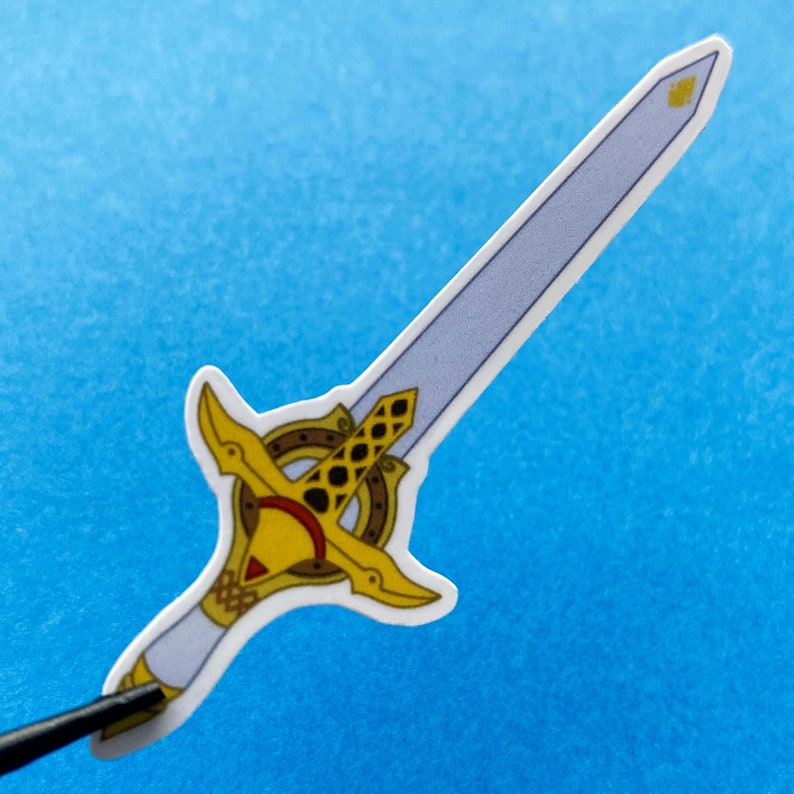 Swords From the Sonic the Hedgehog Franchise Stickers - Etsy