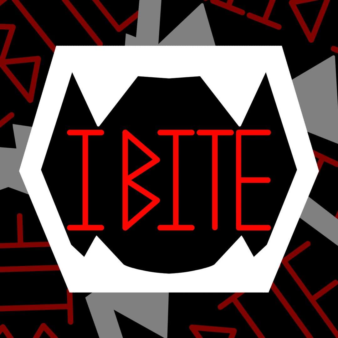 Vampire Bite Sticker - Etsy