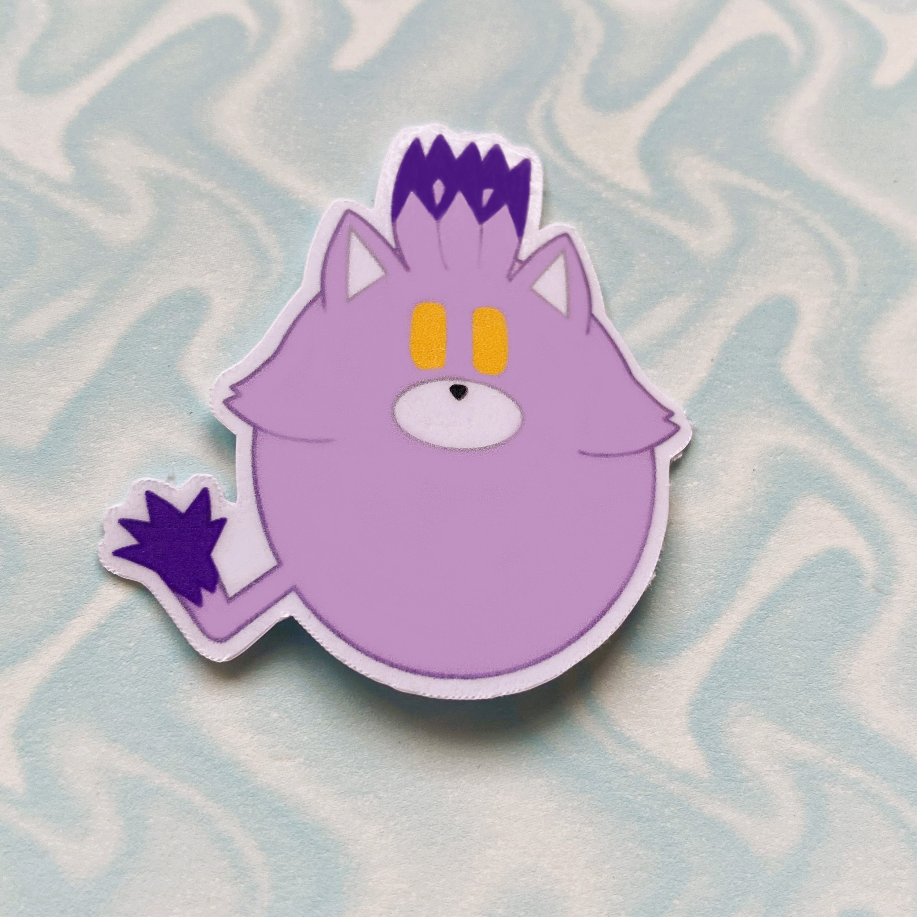 Sonic the Hedgehog & Other Characters Blob Stickers - Etsy