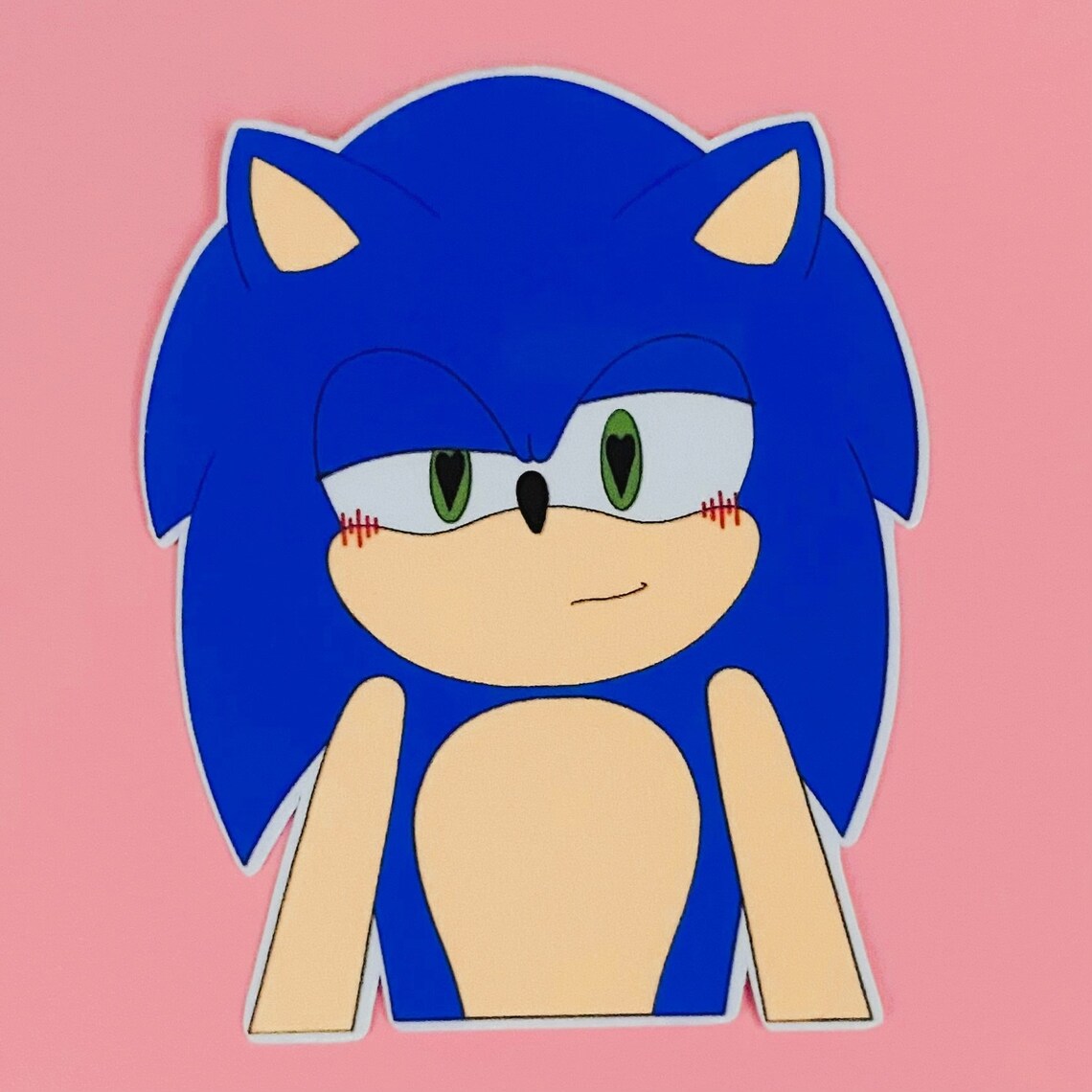 Multiple Sonic the Hedgehog Stickers - Etsy