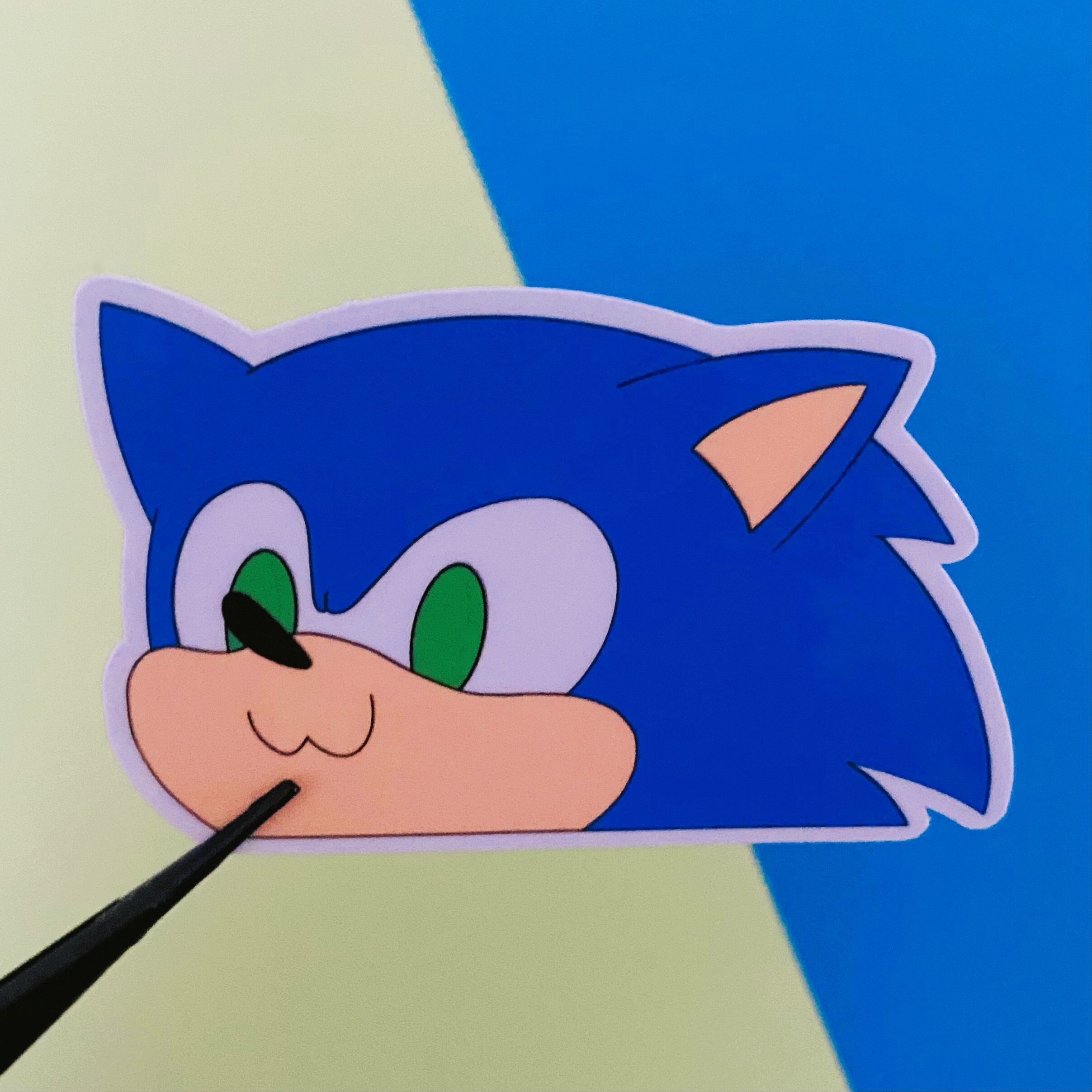 Multiple Sonic the Hedgehog Stickers - Etsy