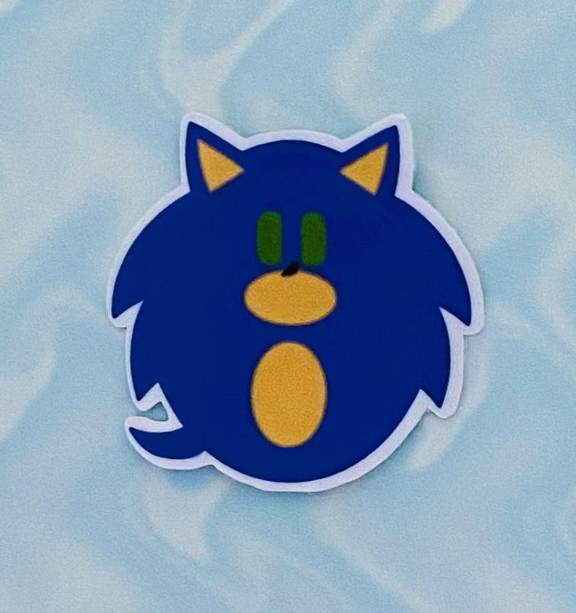 Sonic the Hedgehog & Other Characters Blob Stickers - Etsy