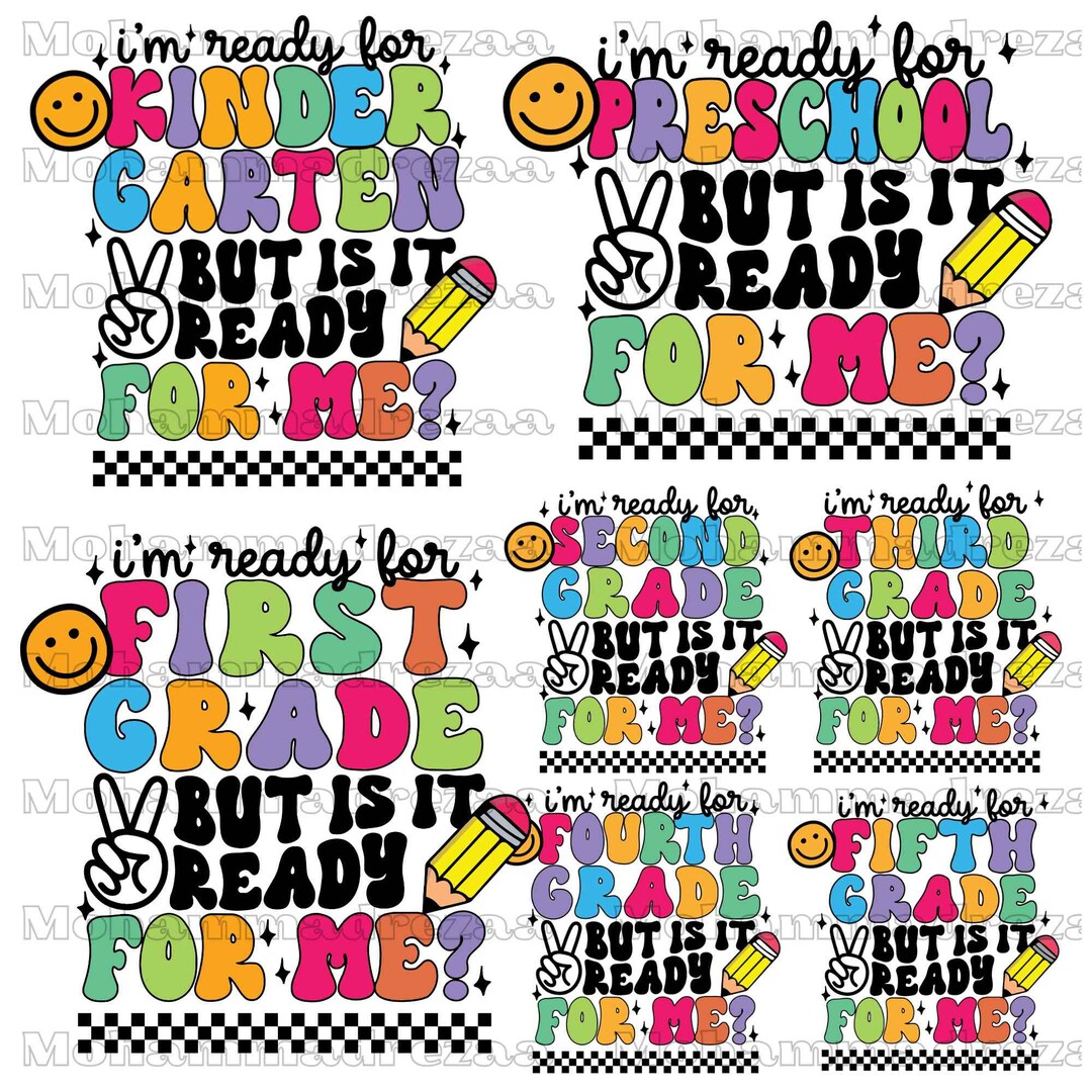 I'm Ready for School but is It Ready for Me SVG Png Bundle, I'm Ready ...