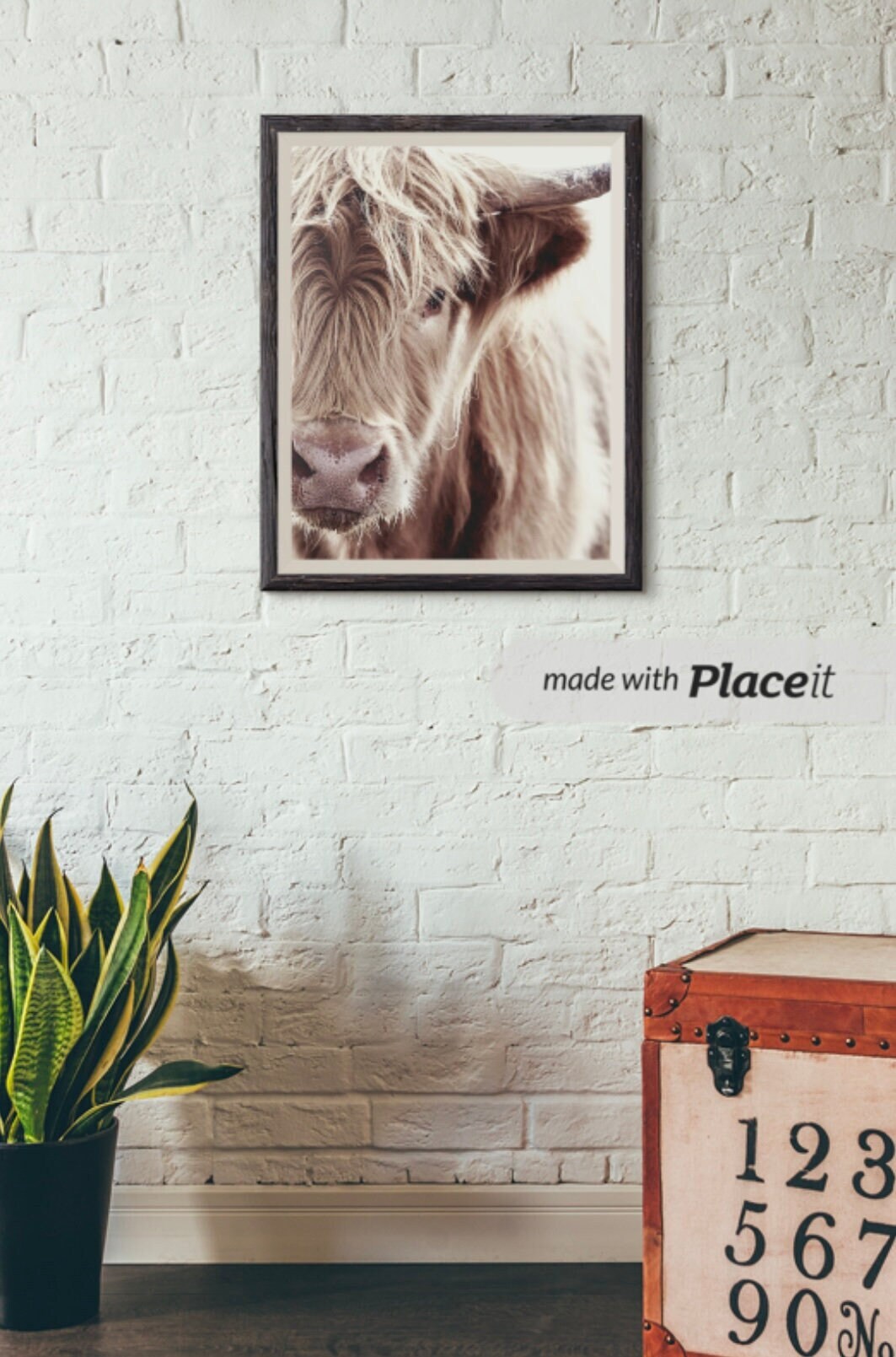 Highland Cow Art Print, Cow Print, Cow Picture - Etsy