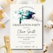 Graduation Party Invitation Template, Editable, Customizable, Print or ...
