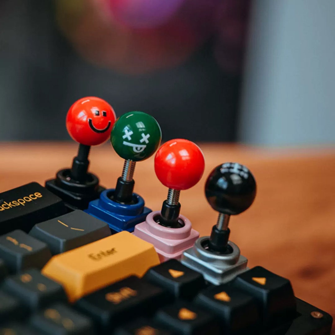 Joystick Handle Gaming Keycaps, Shaky ESC key caps, Metal keycaps ...