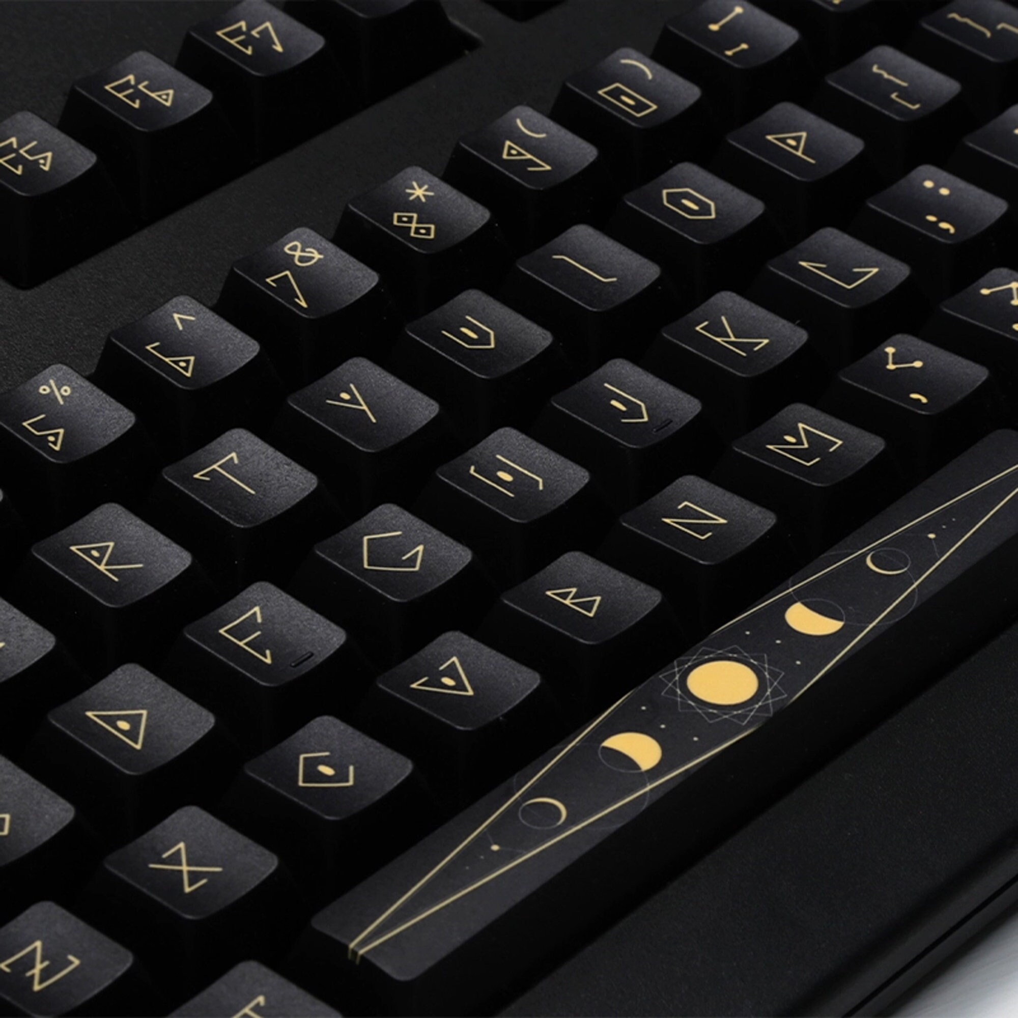 Starry Night Keycaps Set, Constellation Planet Star Keycap Set, Planet ...