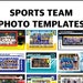Custom Sports Team Photo Template - Etsy