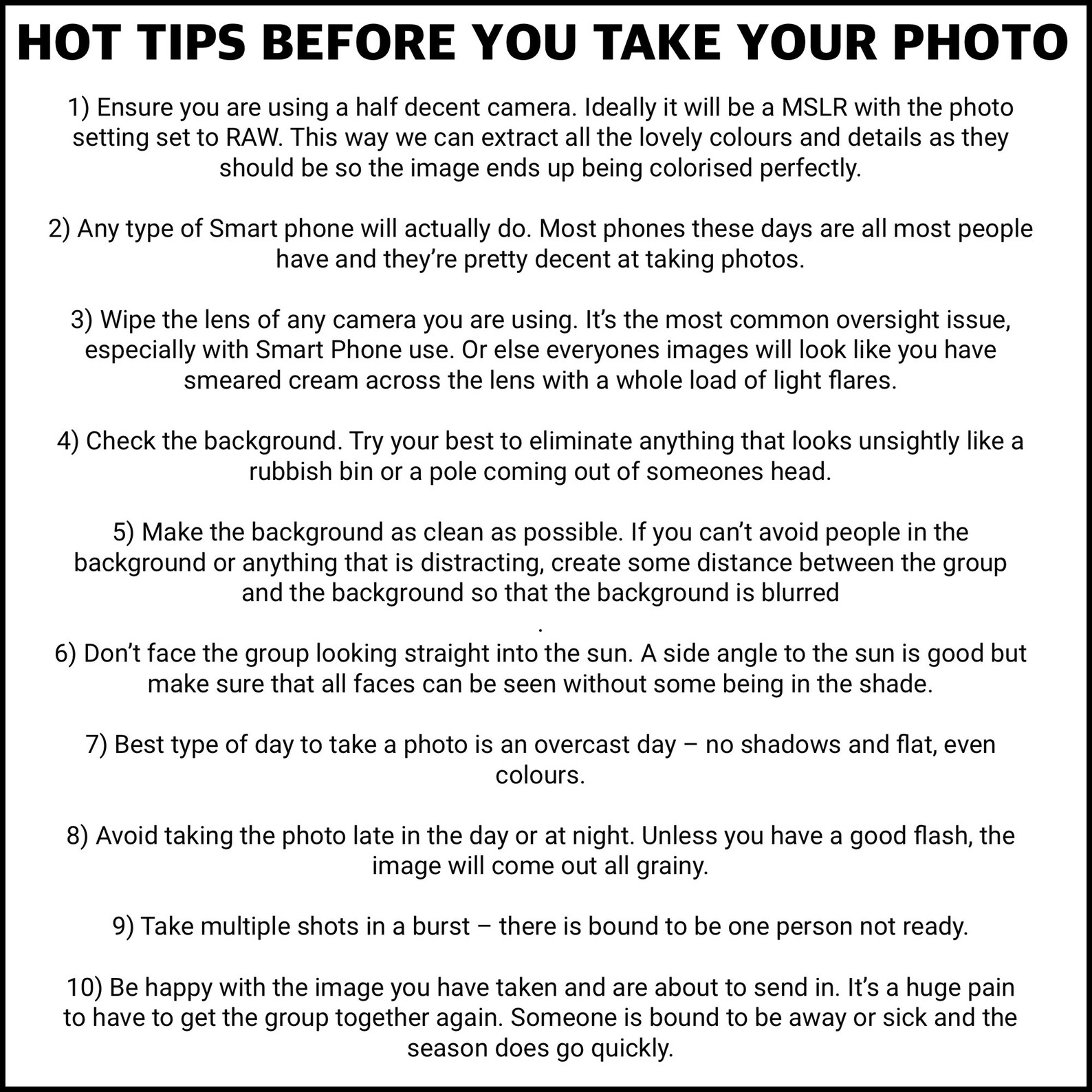 Custom Sports Team Photo Template - Etsy