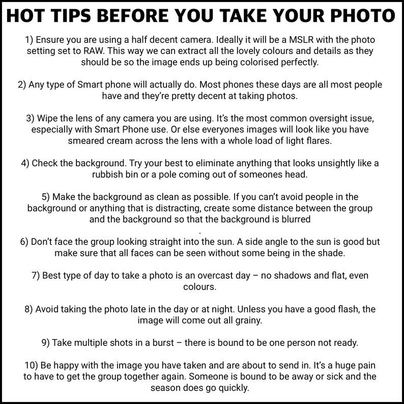 Custom Sports Team Photo Template - Etsy