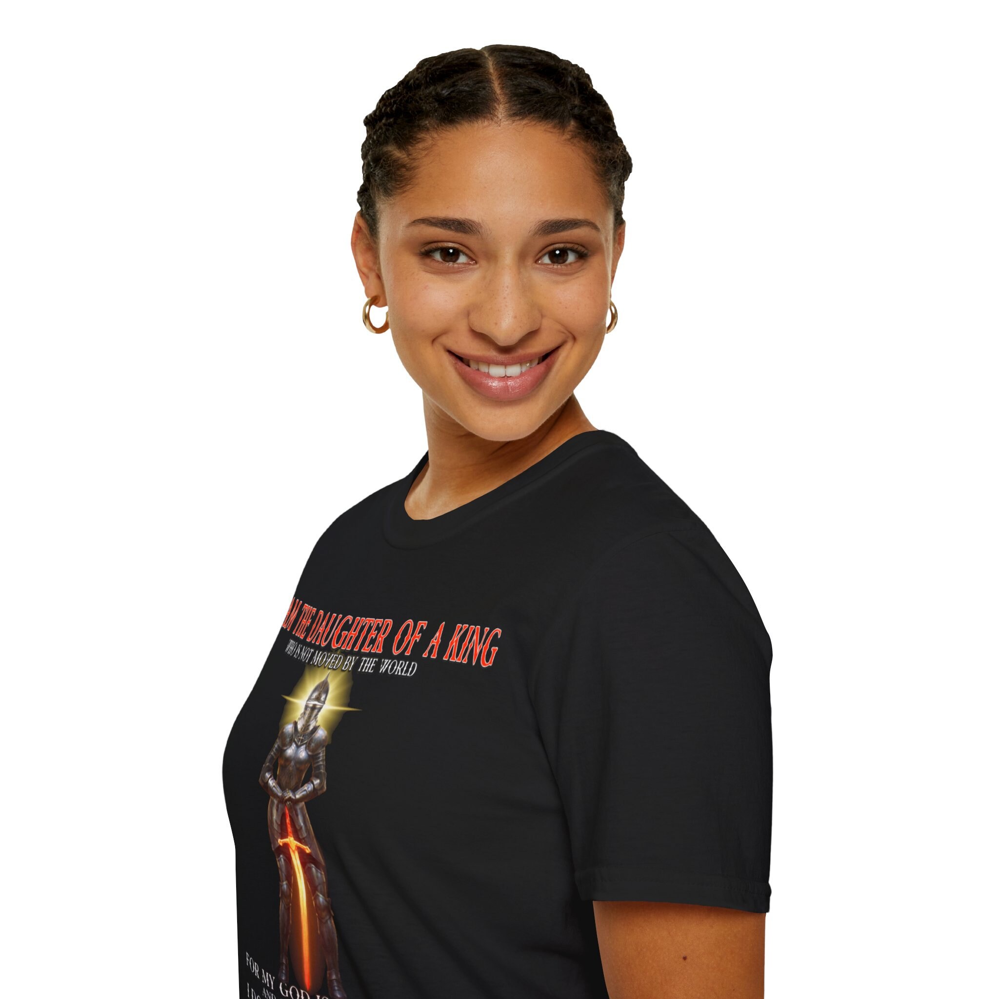Inspirational Woman Warrior Daughter Of A King T Shirt Etsy