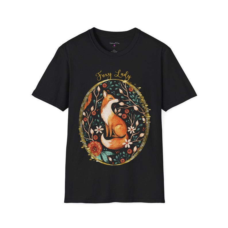Foxy Lady Tee - Women's Graphic T-shirt, Cute Gift for Her - Etsy