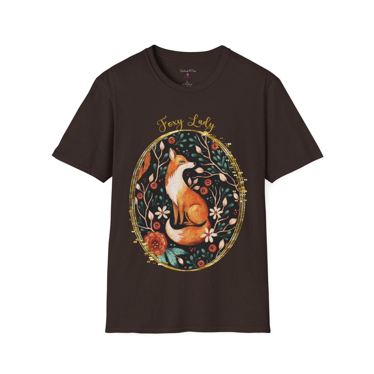 Foxy Lady Tee - Women's Graphic T-shirt, Cute Gift for Her - Etsy