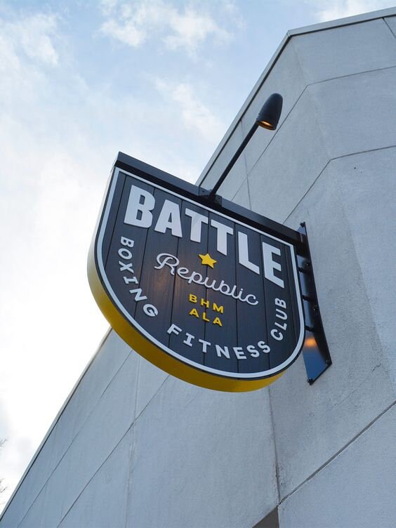 Custom Round Blade Sign Storefront Blade Sign Storefront - Etsy