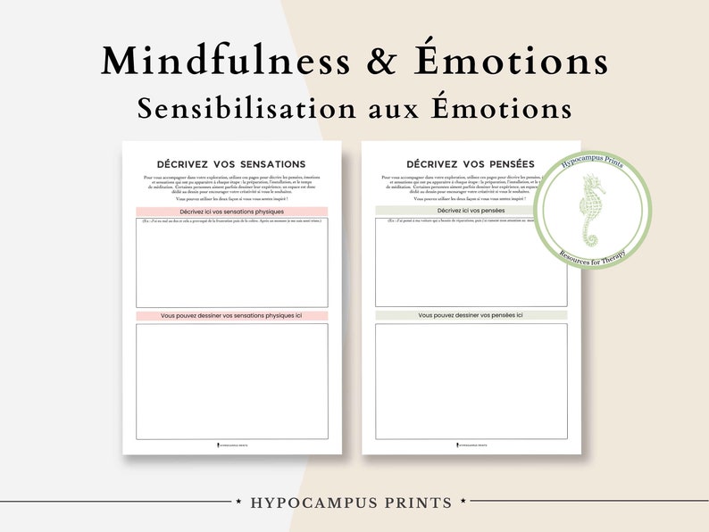 Mindfulness Worksheets, Self Regulation, Emotional Intelligence, Self ...