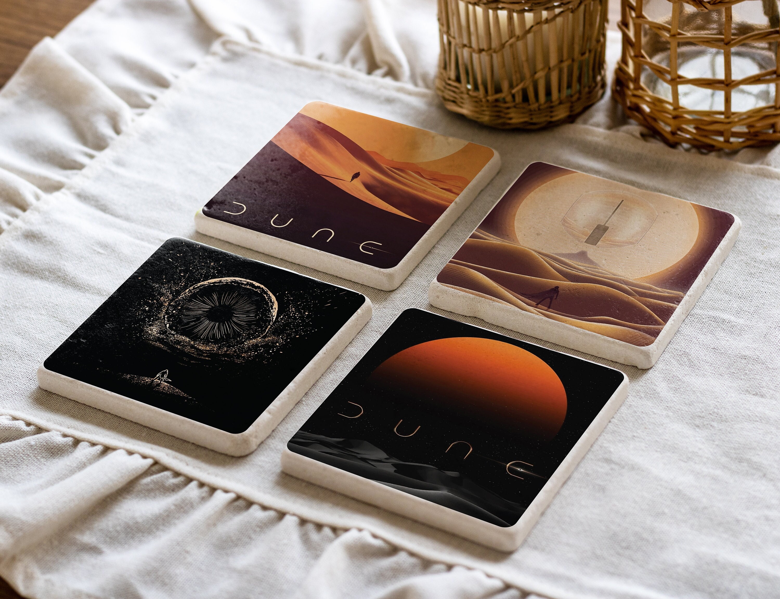 Dune Stone Coaster, Dune Poster, Dune, Dune Imperium, Dune Books, Dune ...
