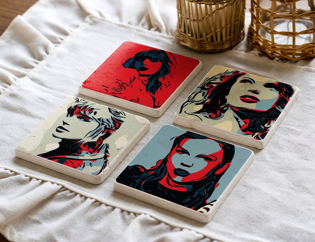 Taylor Swift Stone Coasters, Taylor Swift Ornament, Taylor Swift Merch ...