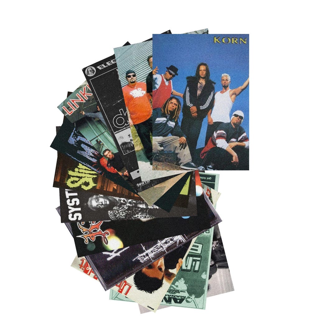 15 Nu Metal Wall Collage Physical Prints - Etsy