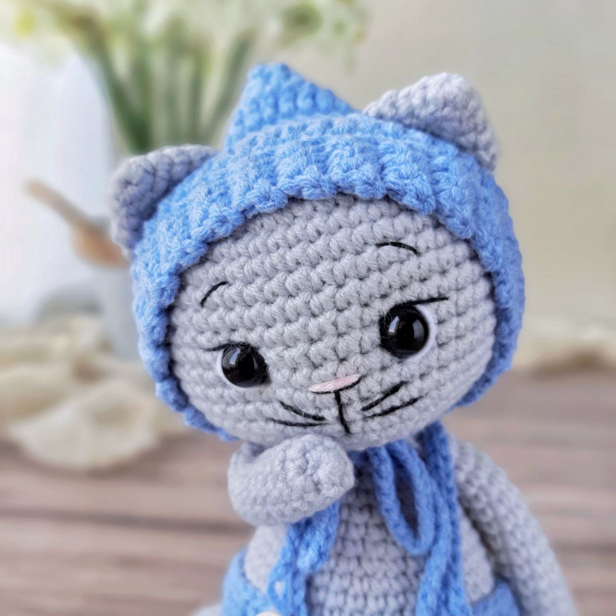 Crochet Cat Toy Pattern Amigurumi Cat Toy Amigurumi Crochet Pattern for ...