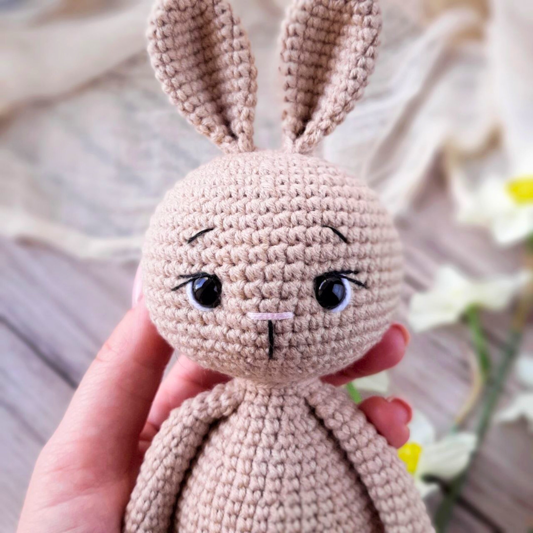 Crochet Bunny Toy Pattern Amigurumi Bunny Toy Amigurumi Crochet Pattern ...