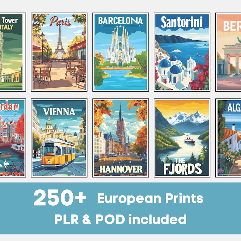 Vintage Travel Posters - Etsy