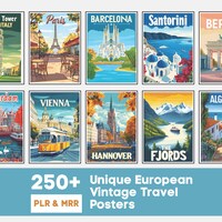 Art Deco Travel Poster: Retro Geometric City Print (digital Download ...