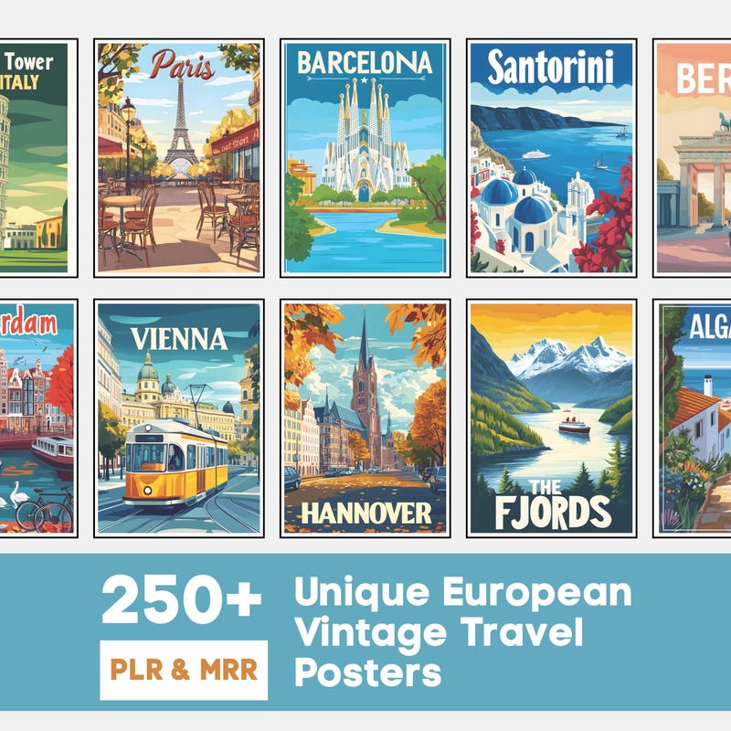 Vintage Travel Posters - Etsy