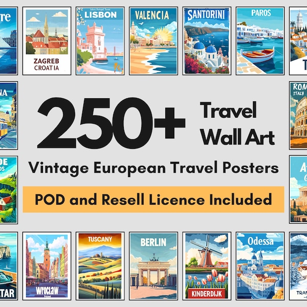 Travel Poster - Etsy UK