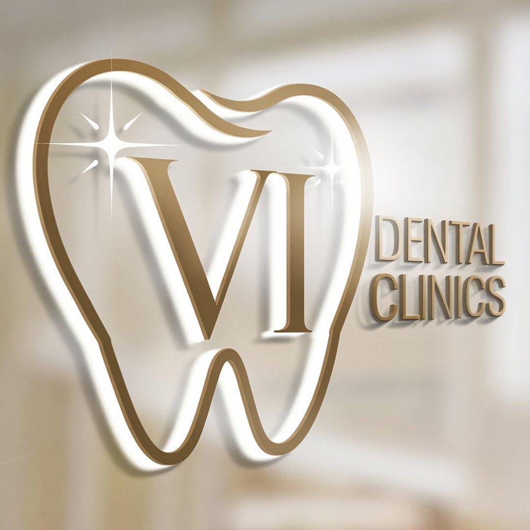 Custom Clinic Backlit Sign Business Sign Custom Backlit Sign 3D Metal ...