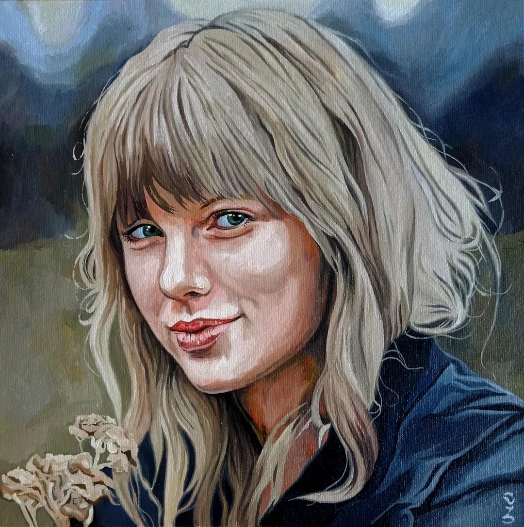 Taylor Swift Painting - Etsy